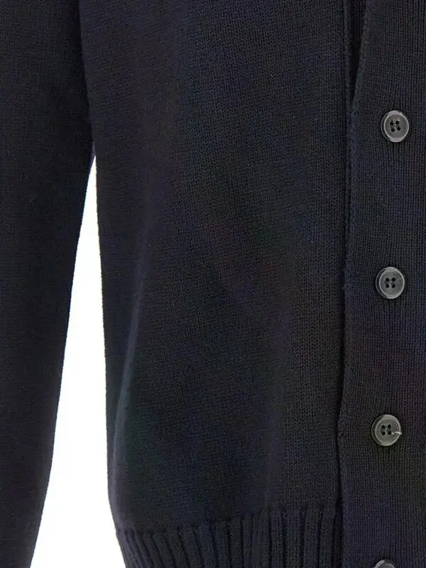 Alpha Studio V-neck Cardigan - Blue