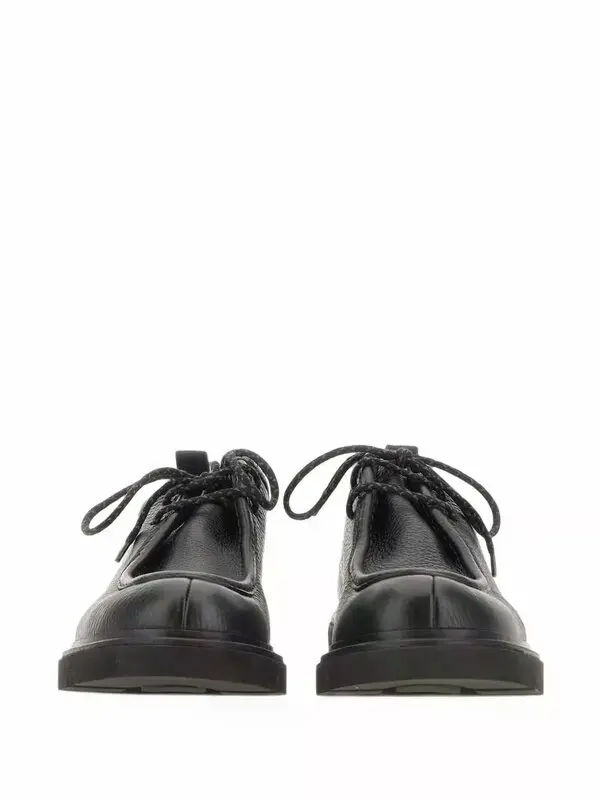 FABI Tumbled-finish Lug-sole Derby Shoes