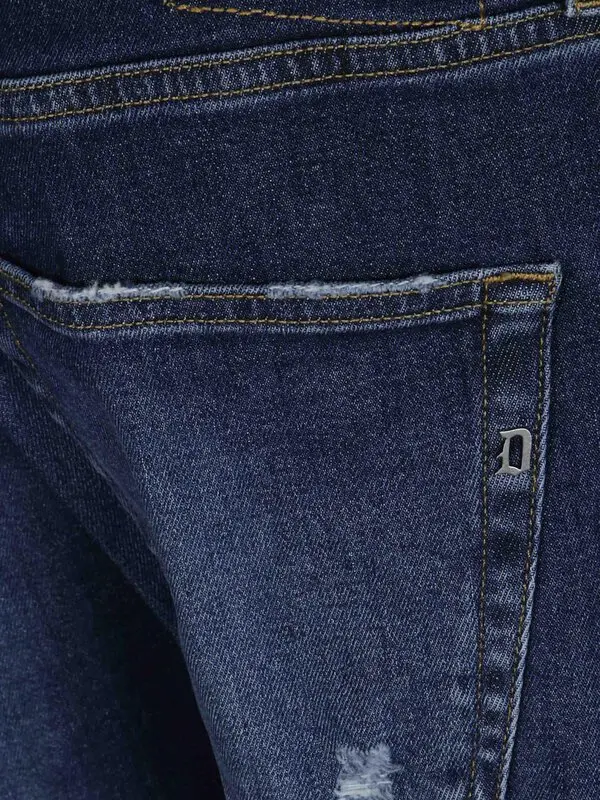 DONDUP Slim Fit Skinny Jeans In Cotton Denim With Five Pockets