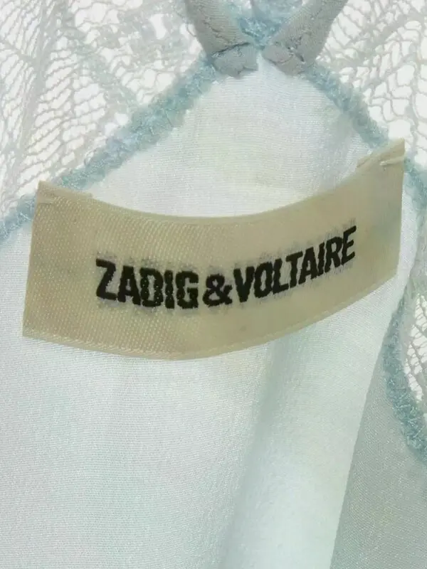 Zadig&Voltaire Cami Lace-trim Tank Top