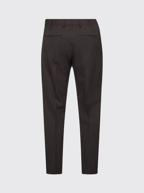 PT TORINO Slim Fit Mid-rise Tailored Trousers In Stretch Virgin Wool