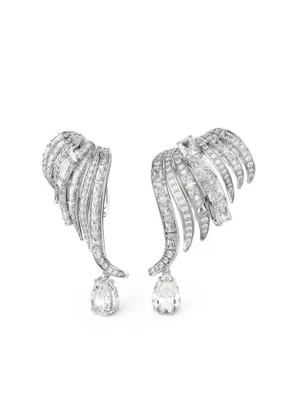 SWAROVSKI Vienna Wing-motif Earrings