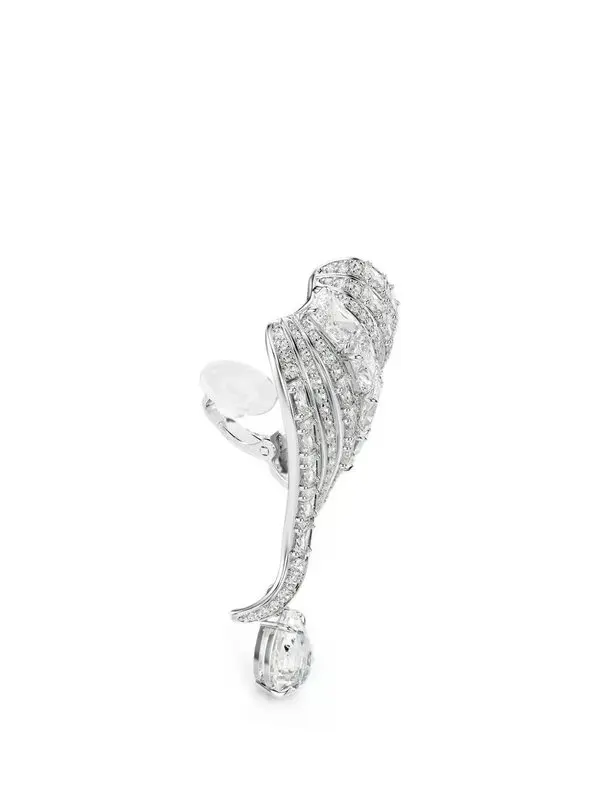 SWAROVSKI Vienna Wing-motif Earrings