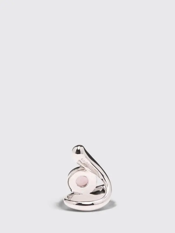 PANCONESI Ascolto Aura Asymmetrical Crystal-embellished Ring In Plated Brass