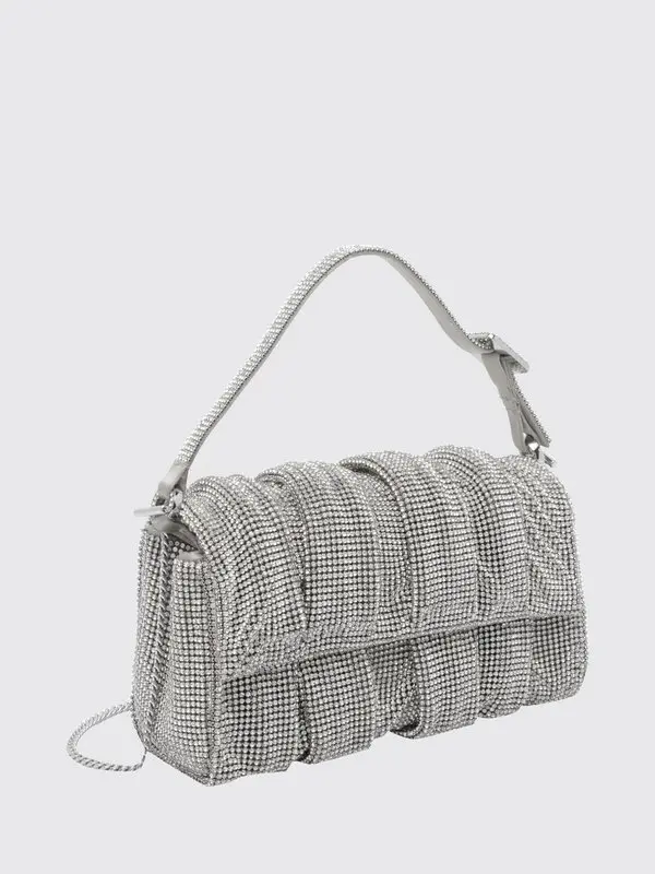 Benedetta Bruzziches Iris Crystal Metal Mesh Mini Bag