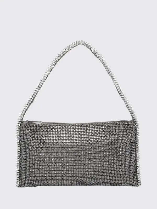 Benedetta Bruzziches Your Best Friend Crystal Mesh Shoulder Bag