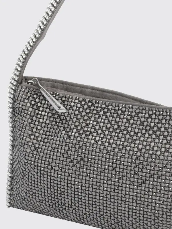 Benedetta Bruzziches Your Best Friend Crystal Mesh Shoulder Bag
