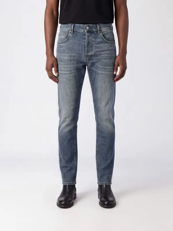 DONDUP Mid-rise Skinny Fit Cotton Denim Jeans - Blue
