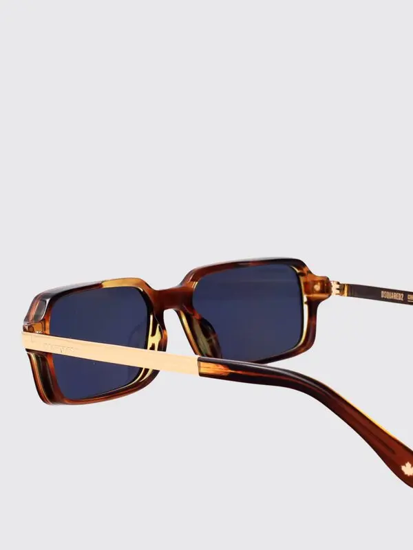 Dsquared2 Rectangular Tortoiseshell Acetate Sunglasses