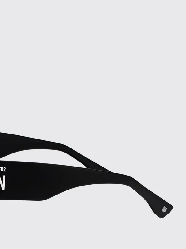 Dsquared2 Rectangular Acetate Sunglasses With Contrasting Logo