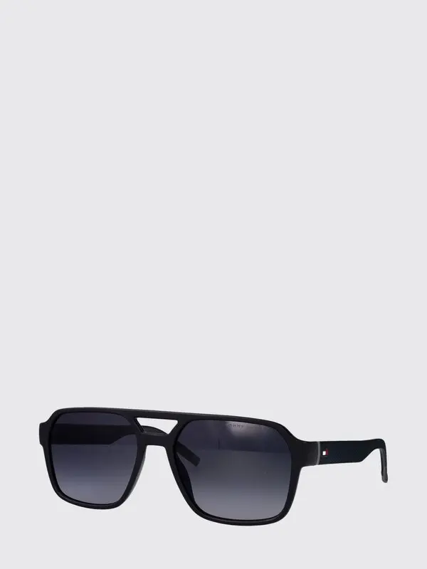 Tommy Hilfiger Double Bridge Polyamide Aviator Sunglasses