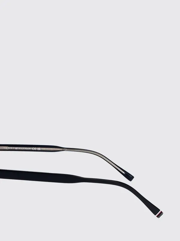 Tommy Hilfiger Aviator Rectangular Acetate Sunglasses With Monogram