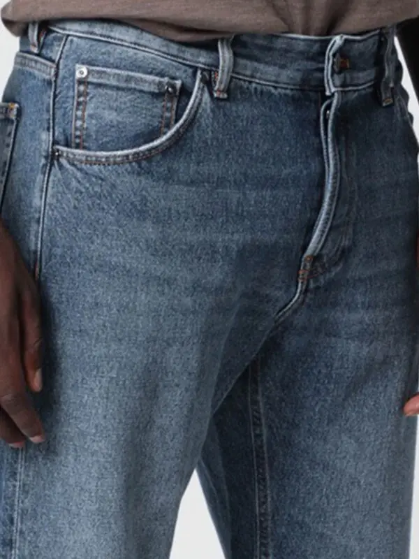 PT TORINO Five-pocket Cotton Denim Straight-fit Jeans