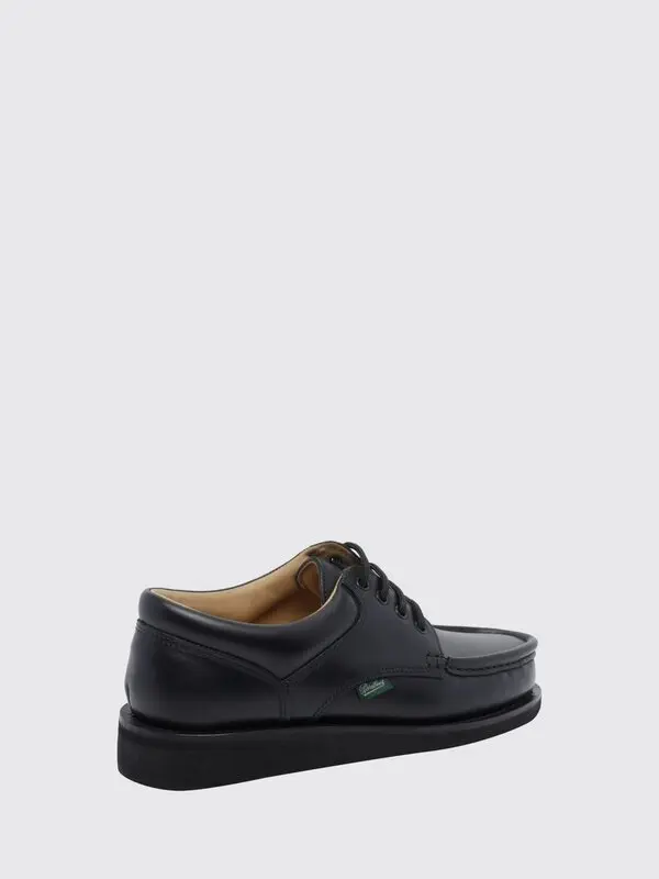 Paraboot Thiers Smooth Calf Leather Derby Shoes With Padded Ankle