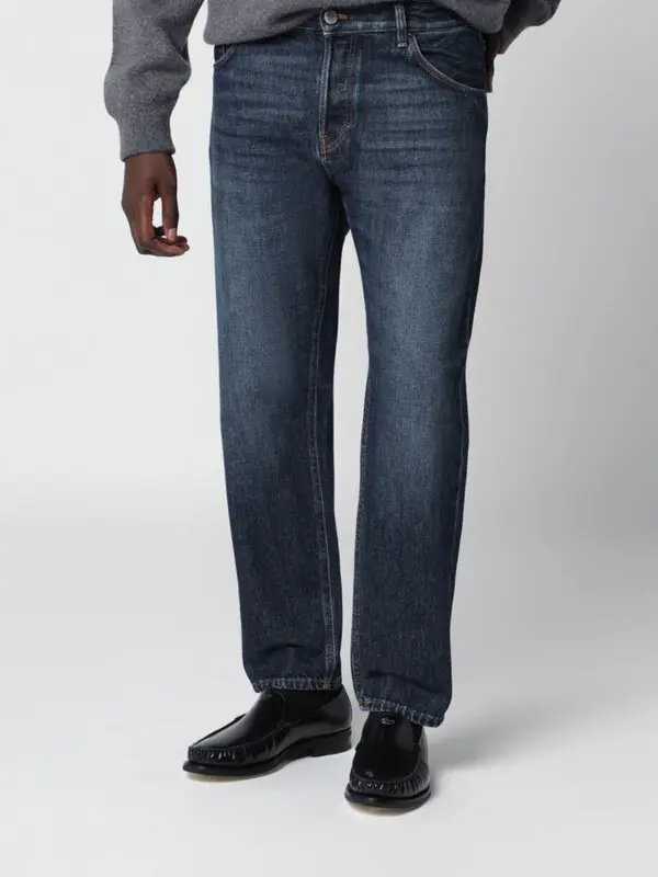 PT TORINO Mid-rise Straight Fit Cotton Denim Jeans