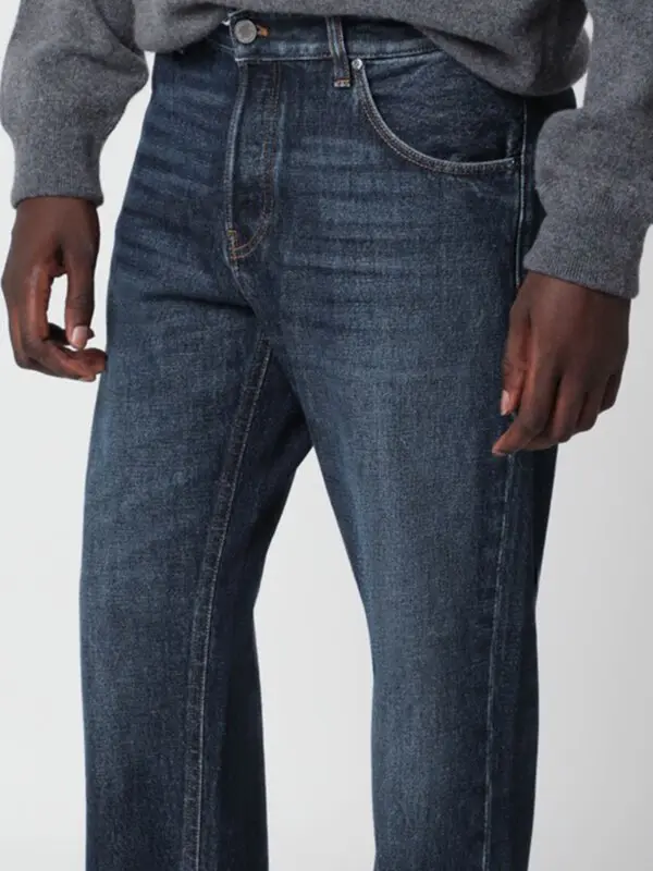PT TORINO Mid-rise Straight Fit Cotton Denim Jeans