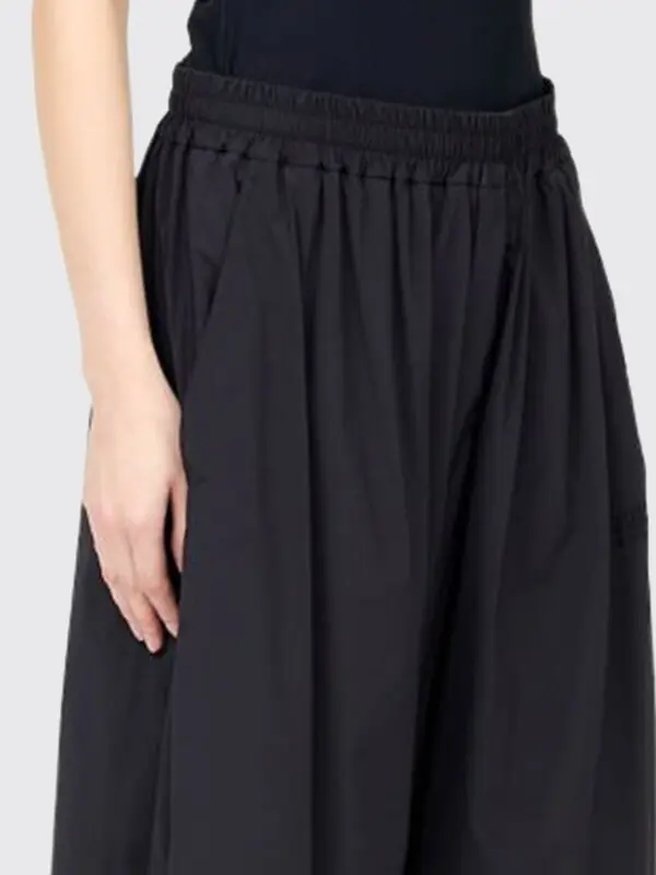 MAISON MARGIELA Technical Fabric Palazzo Trousers With Elastic Waist