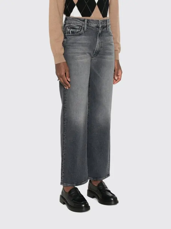 MOTHER The Dodger Flood Mid-rise Straight-leg Jeans In Cotton Denim