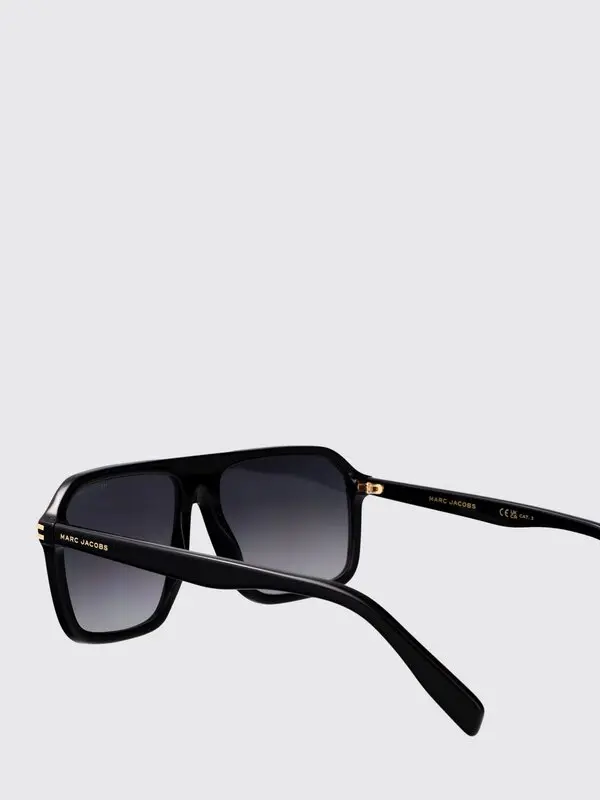 Marc Jacobs Aviator Tortoiseshell Acetate Sunglasses With Gradient Lenses - Black