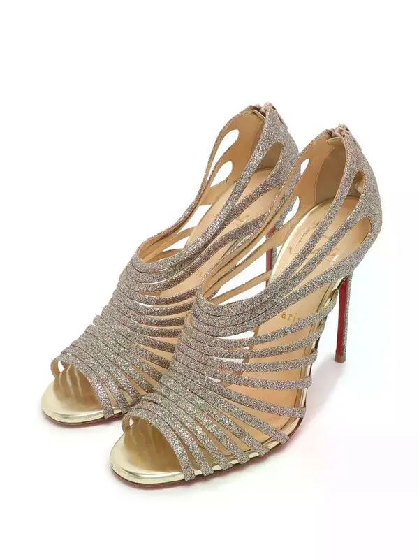 CHRISTIAN LOUBOUTIN Multibrida Glitter Pumps