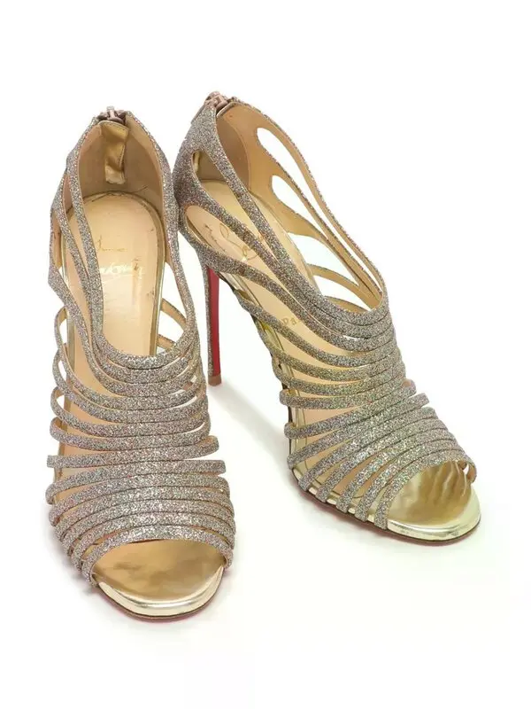 CHRISTIAN LOUBOUTIN Multibrida Glitter Pumps