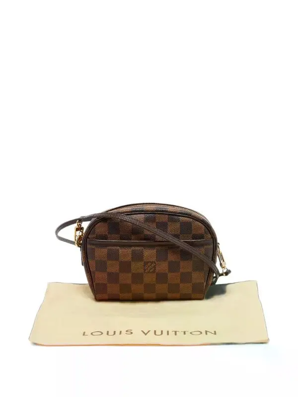 LOUIS VUITTON 2006 Ipanema Damier Ebene Clutch Bag