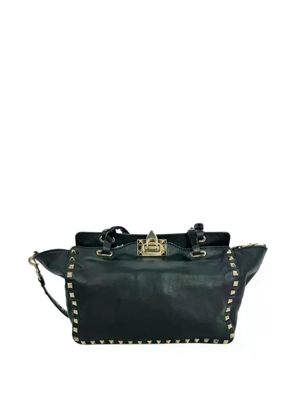 Valentino Garavani Rockstud Leather Tote Bag