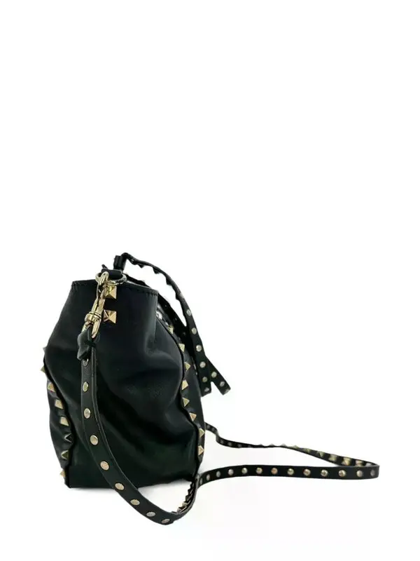 Valentino Garavani Rockstud Leather Tote Bag - Black