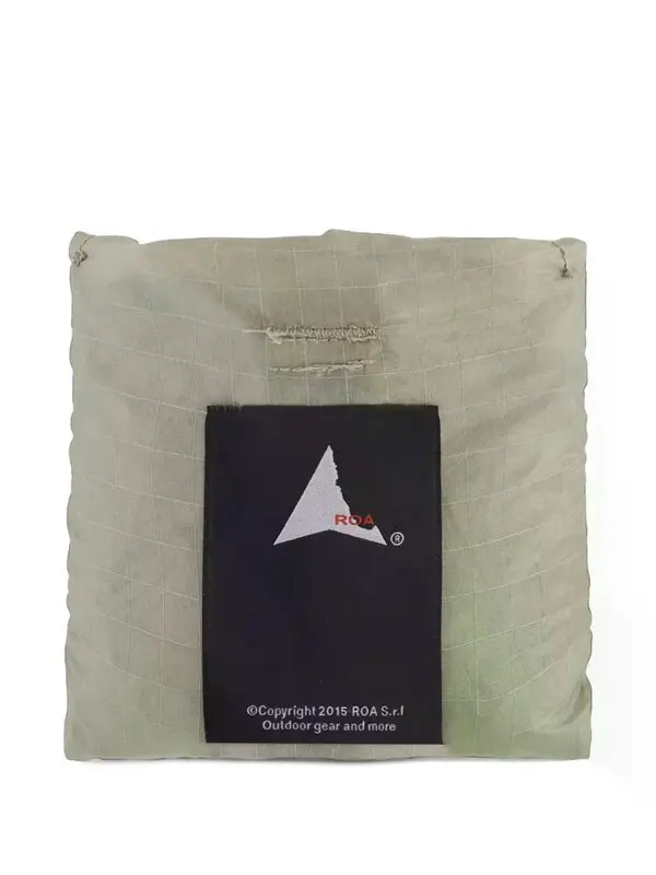 ROA Small Laki Crinkled-finish Drawstring Crossbody Bag