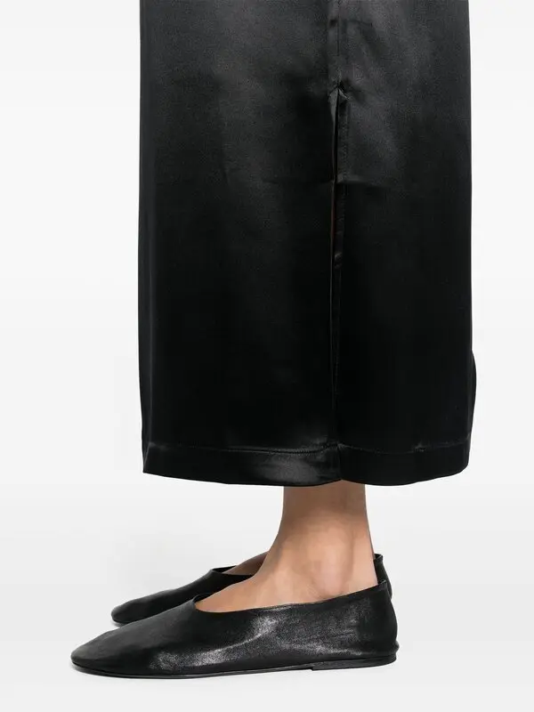 LOULOU STUDIO Silk-blend Maxi T-shirt Dress