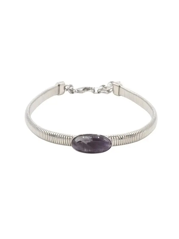 SITA NEVADO Slim Cleo Necklace - Silver