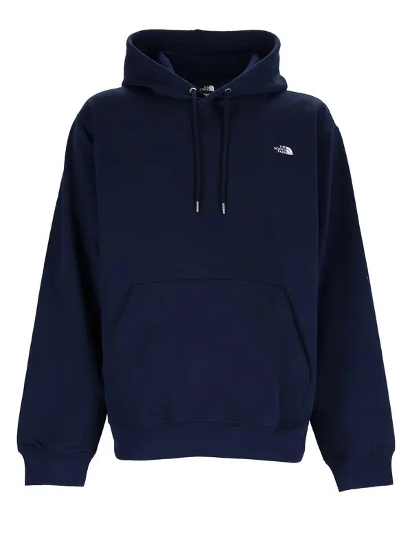 The North Face Felpa Con Logo E Cappuccio - Blue