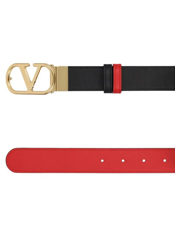 Valentino Garavani Cintura Reversibile "vlogo Signature