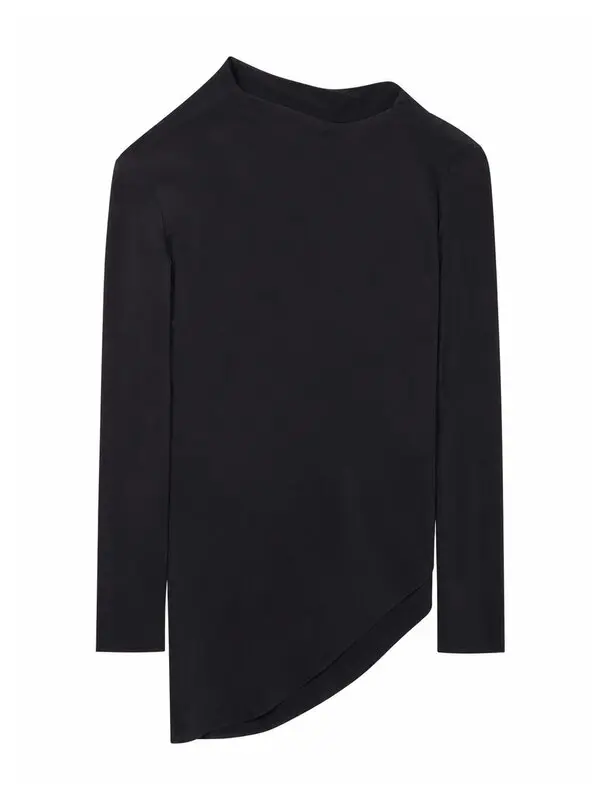 ALYSI Blusa Asimmetrica Crepe De Chine
