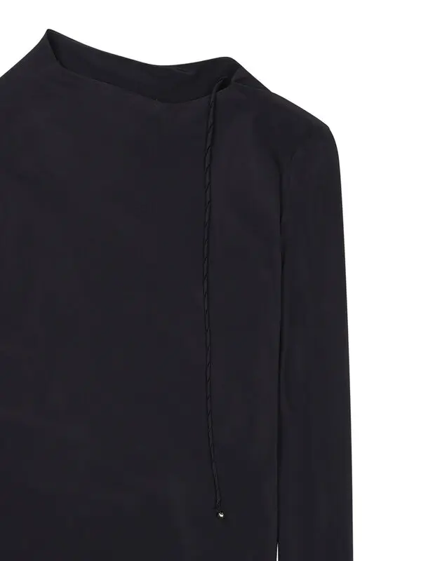 ALYSI Blusa Asimmetrica Crepe De Chine