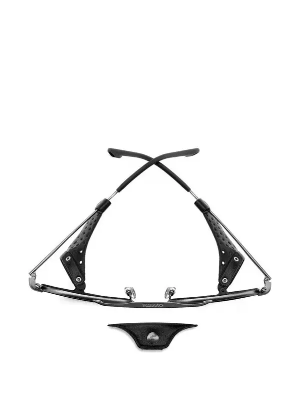 Carrera Eyewear Perforated-shield Pilot-frame Sunglasses