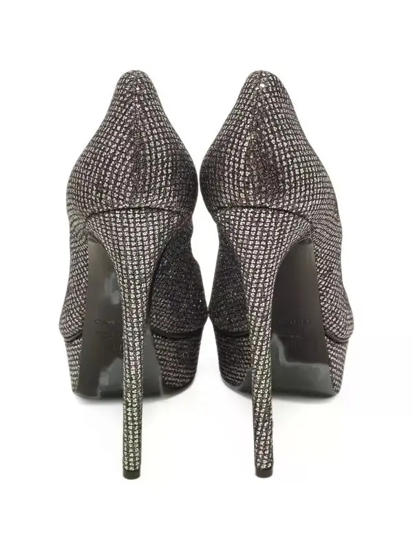 Casadei Glitter Platform Pumps