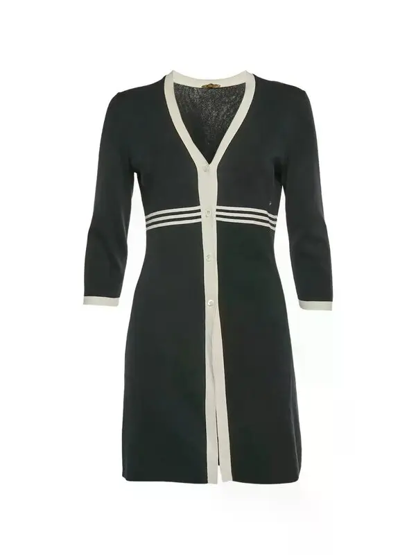 Loro Piana Rib-knit Button-up Mini Dress