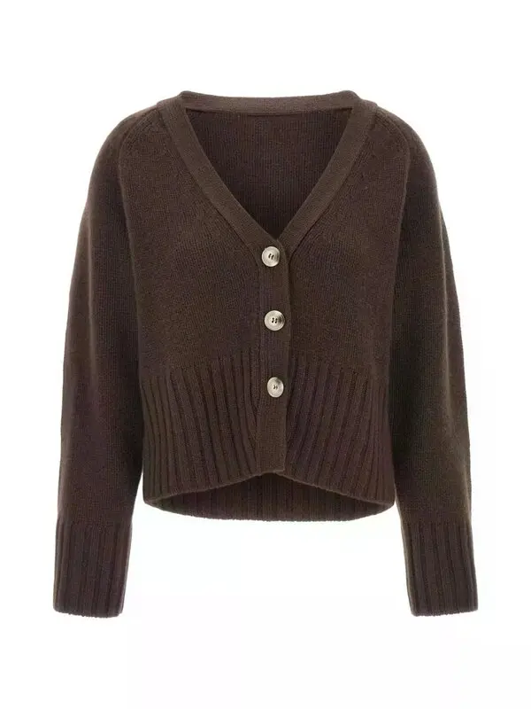 Soft Goat V-neck Cardigan