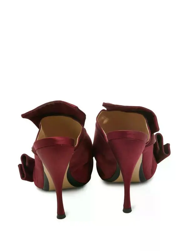 N°21 Raso Knot Heeled Mules
