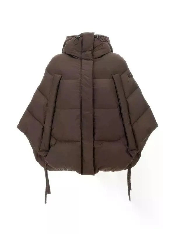 TATRAS Reila Cape-style Down Jacket - Brown