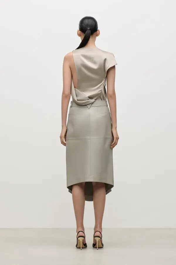 Victoria Beckham Kyra Top - Grey