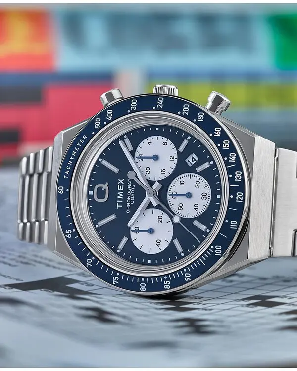 Timex® Q Chronograph, 40mm