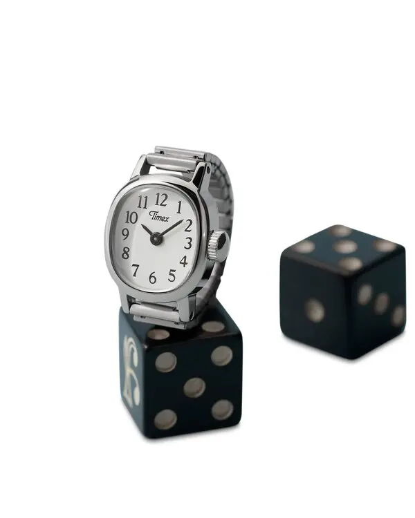 Timex® Cavatina Mini Ring Watch, 16mm X 8mm