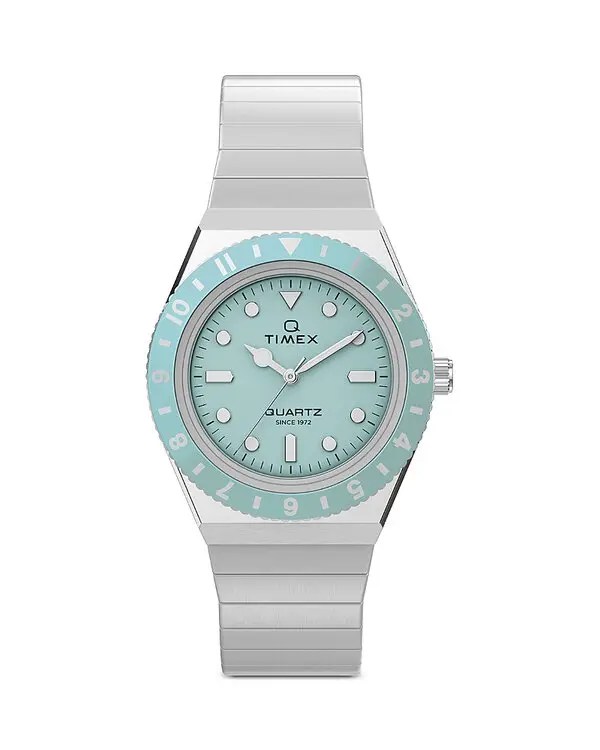 Timex® Q Mini Watch, 30mm - Silver