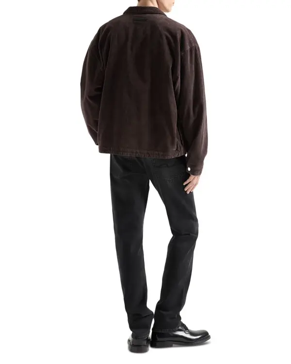 7 For All Mankind Zipper Corduroy Overshirt