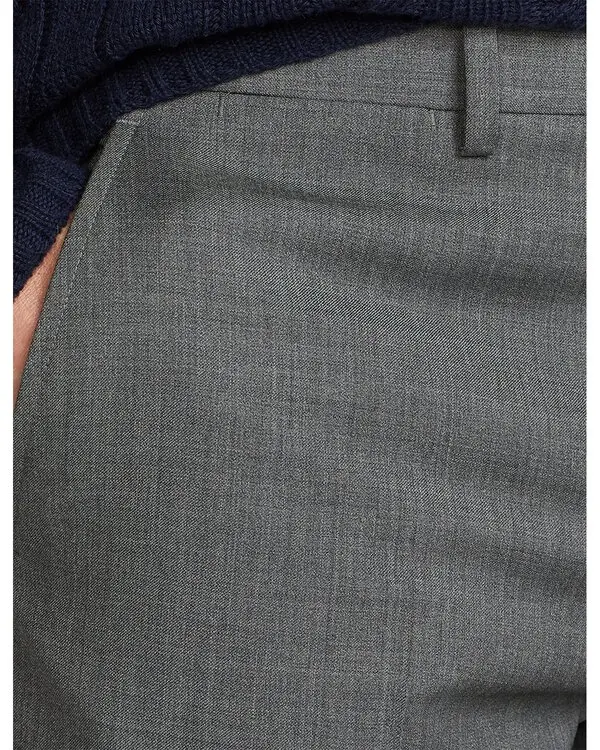 Ralph Lauren Purple Label Hand Tailored Wool Serge Straight Fit Pants