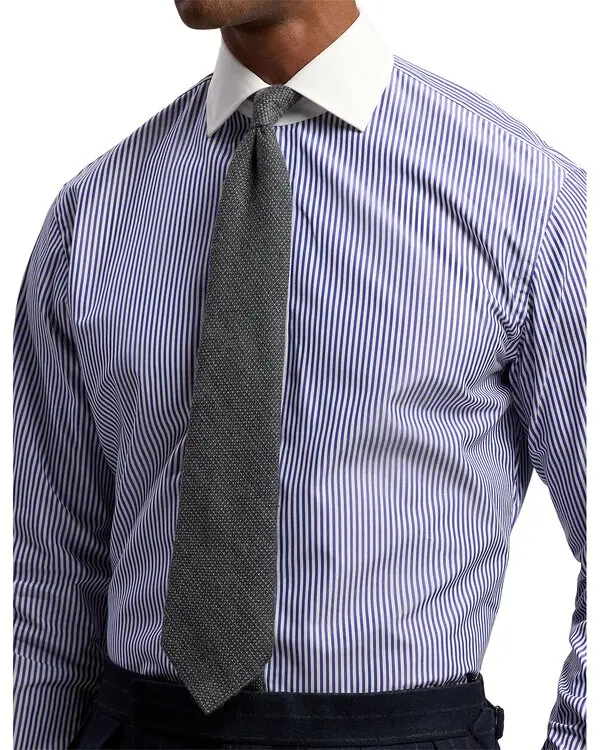 Ralph Lauren Purple Label Textured Wool, Silk & Cashmere Tie