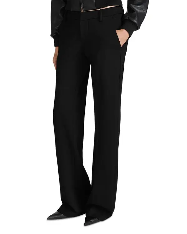 FRAME The Low Wide Leg Trousers