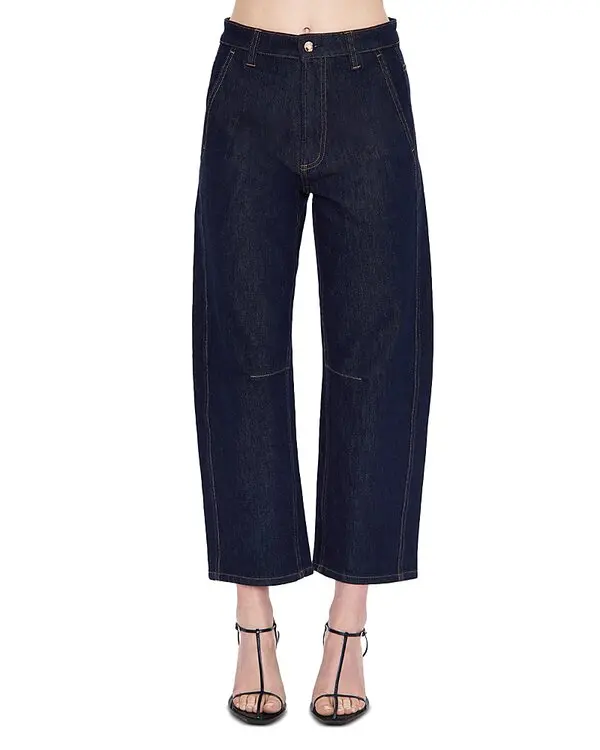 PISTOLA Beau High Rise Barrel Jeans - Nightfall